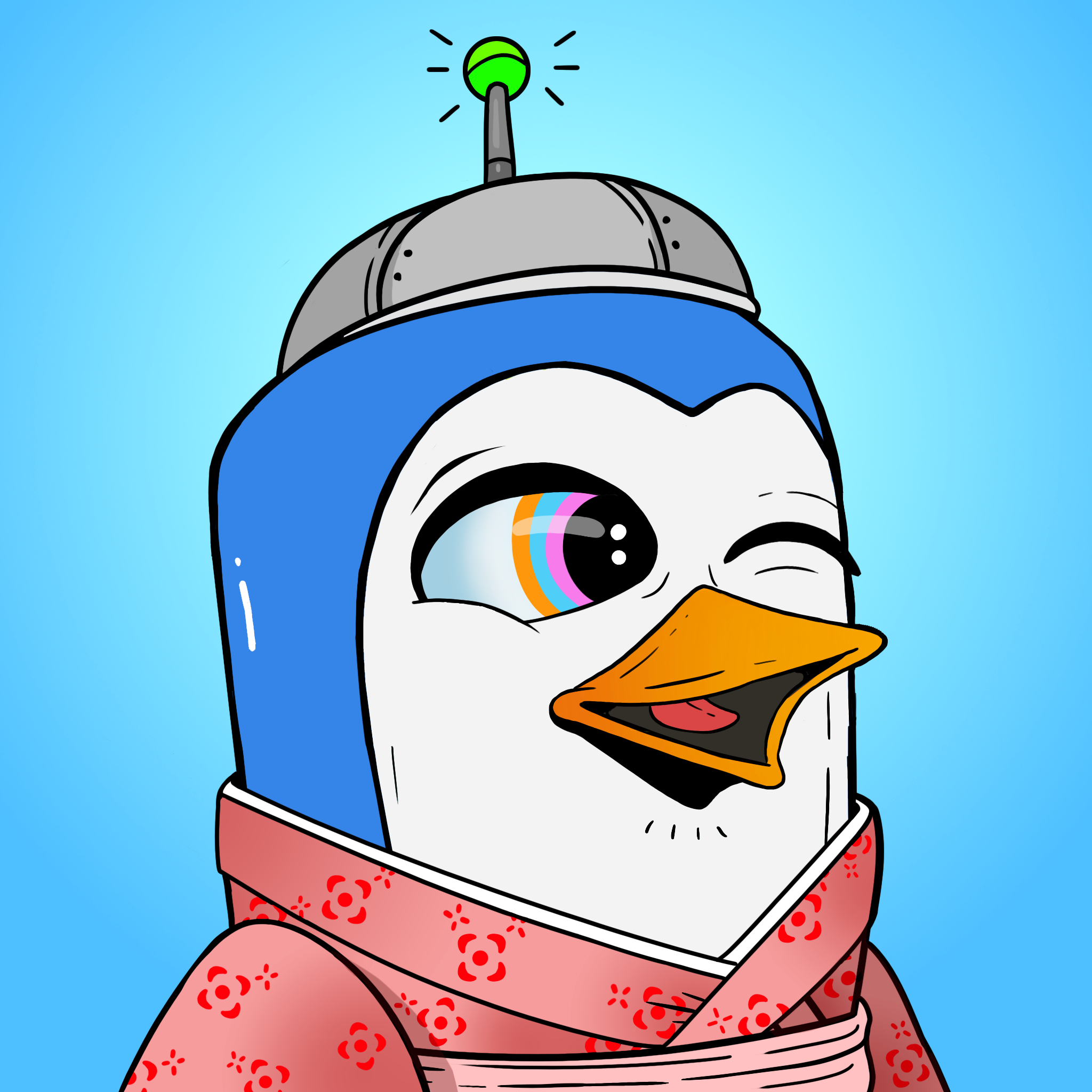 Pesky Penguin #6670 Fracas Digital